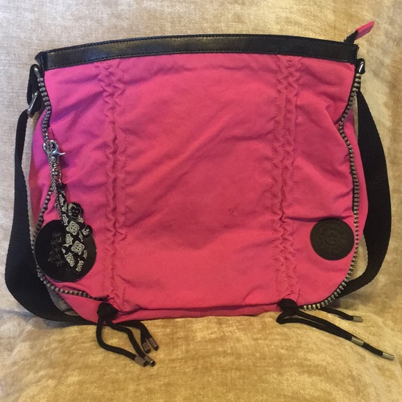 Kipling | Bags | Kipling Hot Pink Crossbody Fergie For Kipling | Poshmark